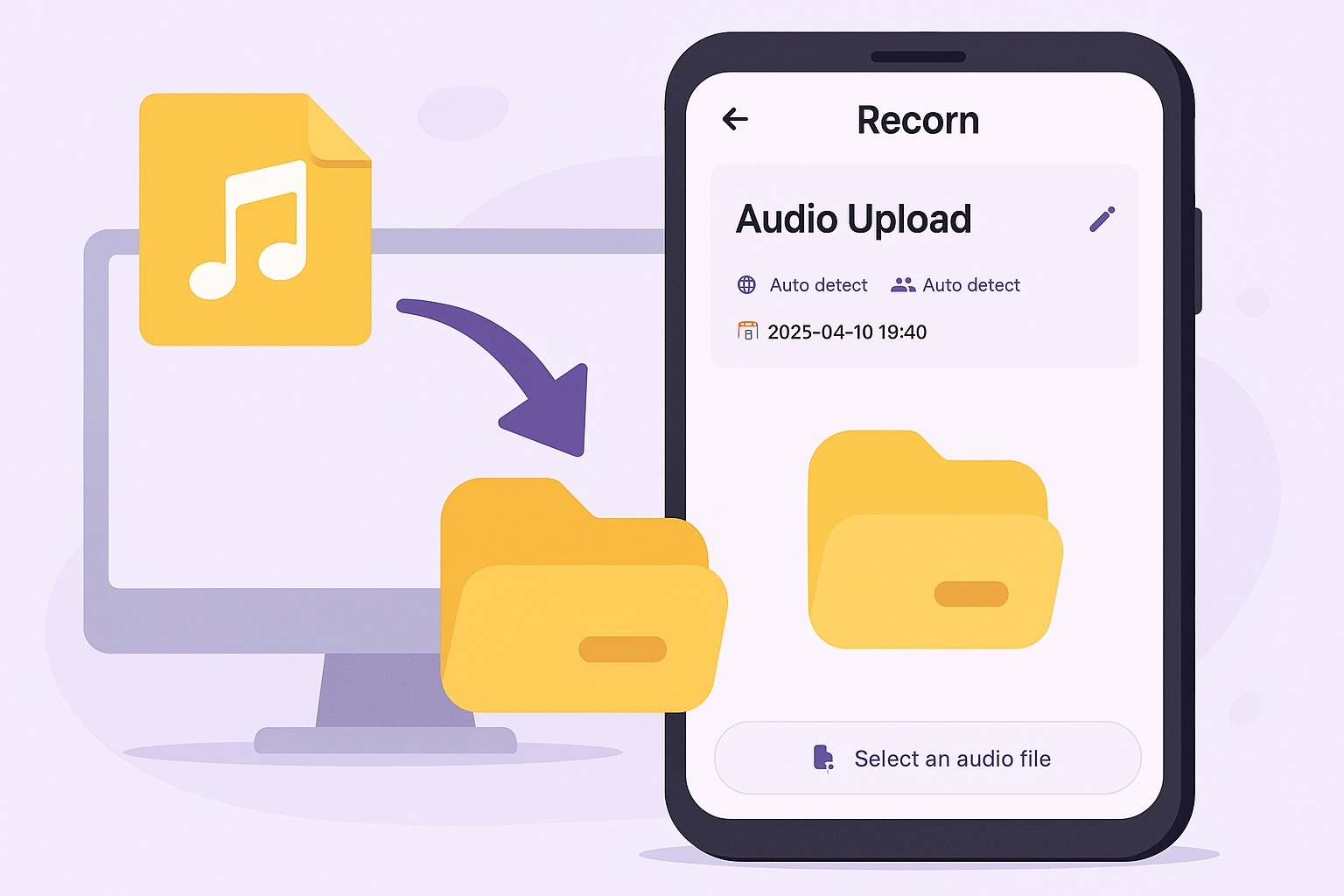 How to Upload Audio Files